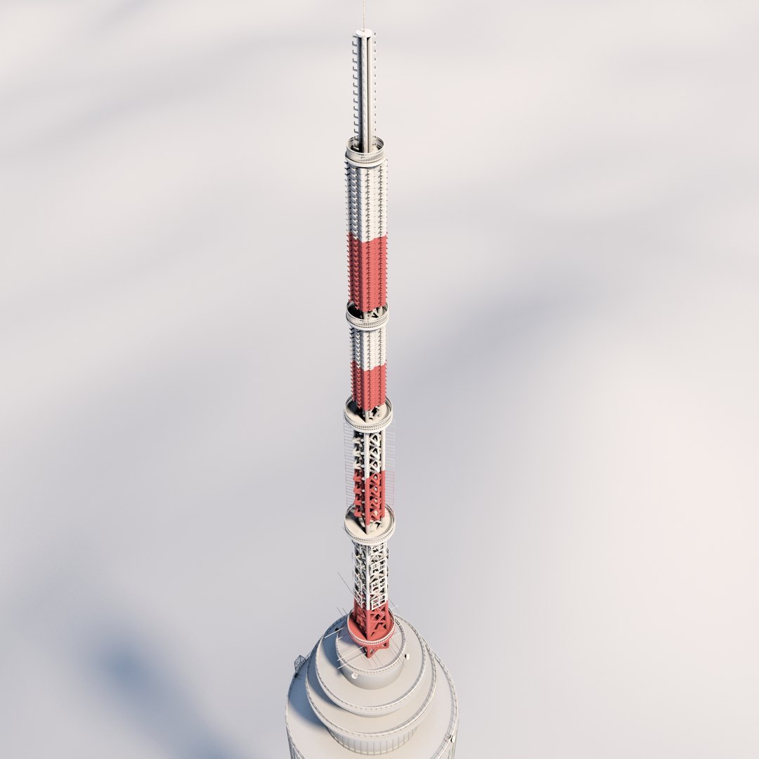 3D n seoul tower terrain model - TurboSquid 1533006