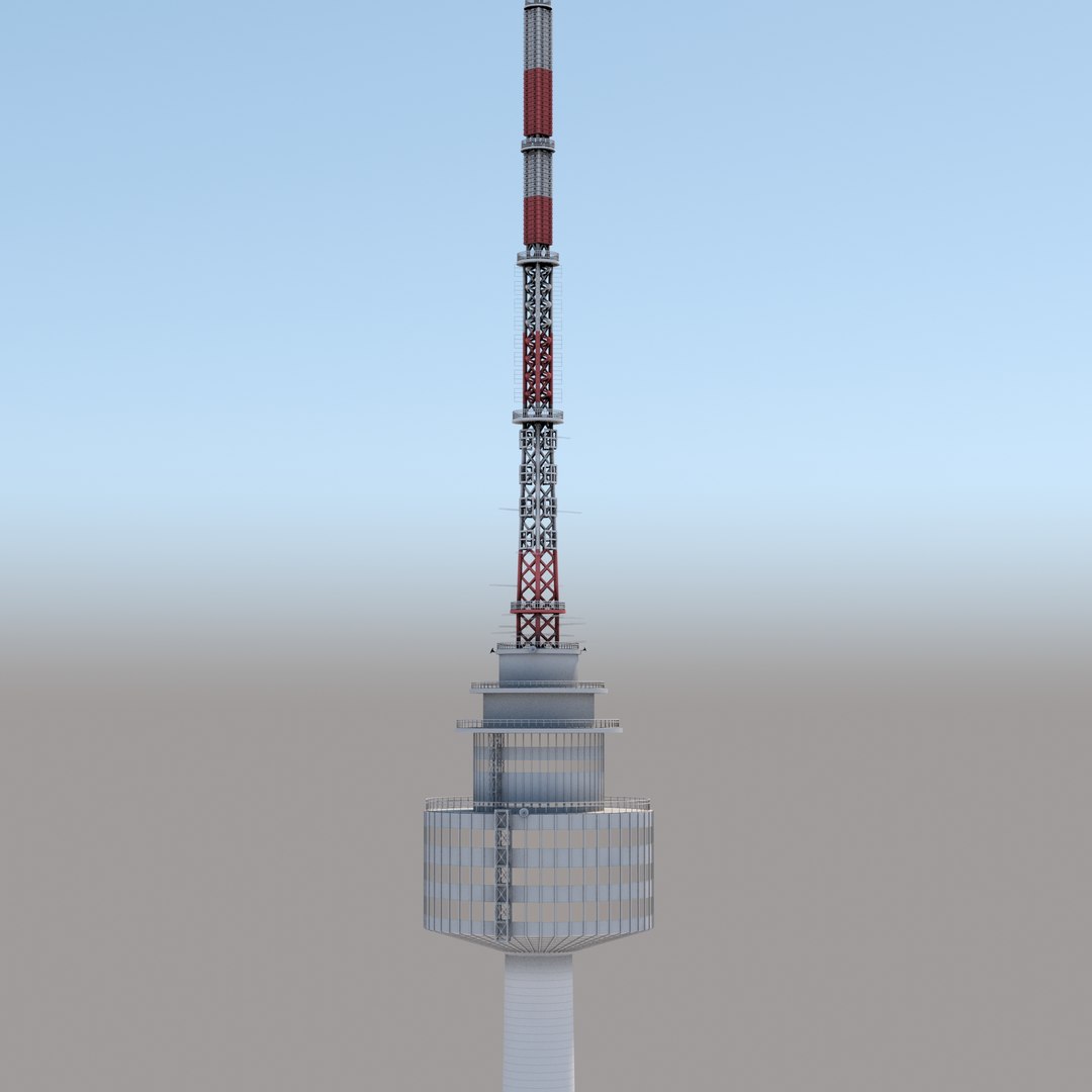 3D n seoul tower terrain model - TurboSquid 1533006