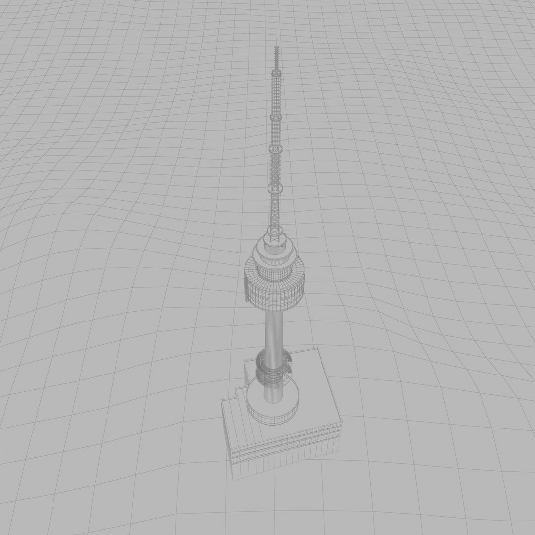 3D n seoul tower terrain model - TurboSquid 1533006