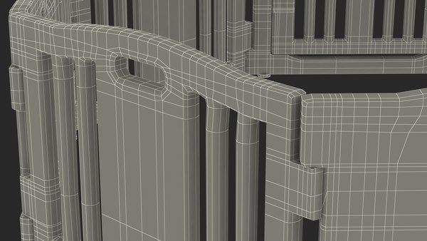 Baby Playpen Octagon 3D - TurboSquid 1838071