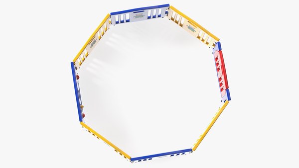 Baby Playpen Octagon 3D - TurboSquid 1838071