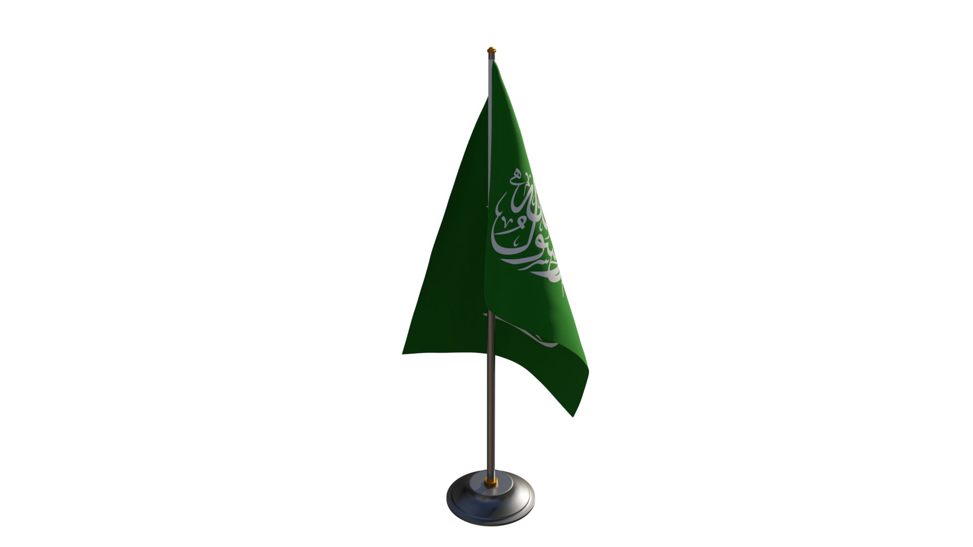 3D Table Flag Hamas - TurboSquid 2136924