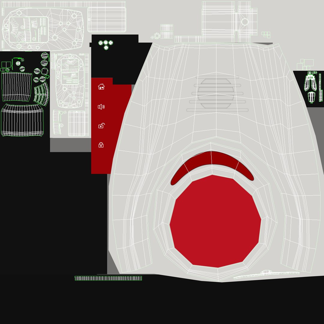 Motion Detector Pisector 3d Model