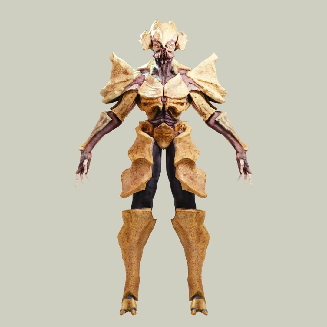 Crab Alien 3D Model - TurboSquid 1272906