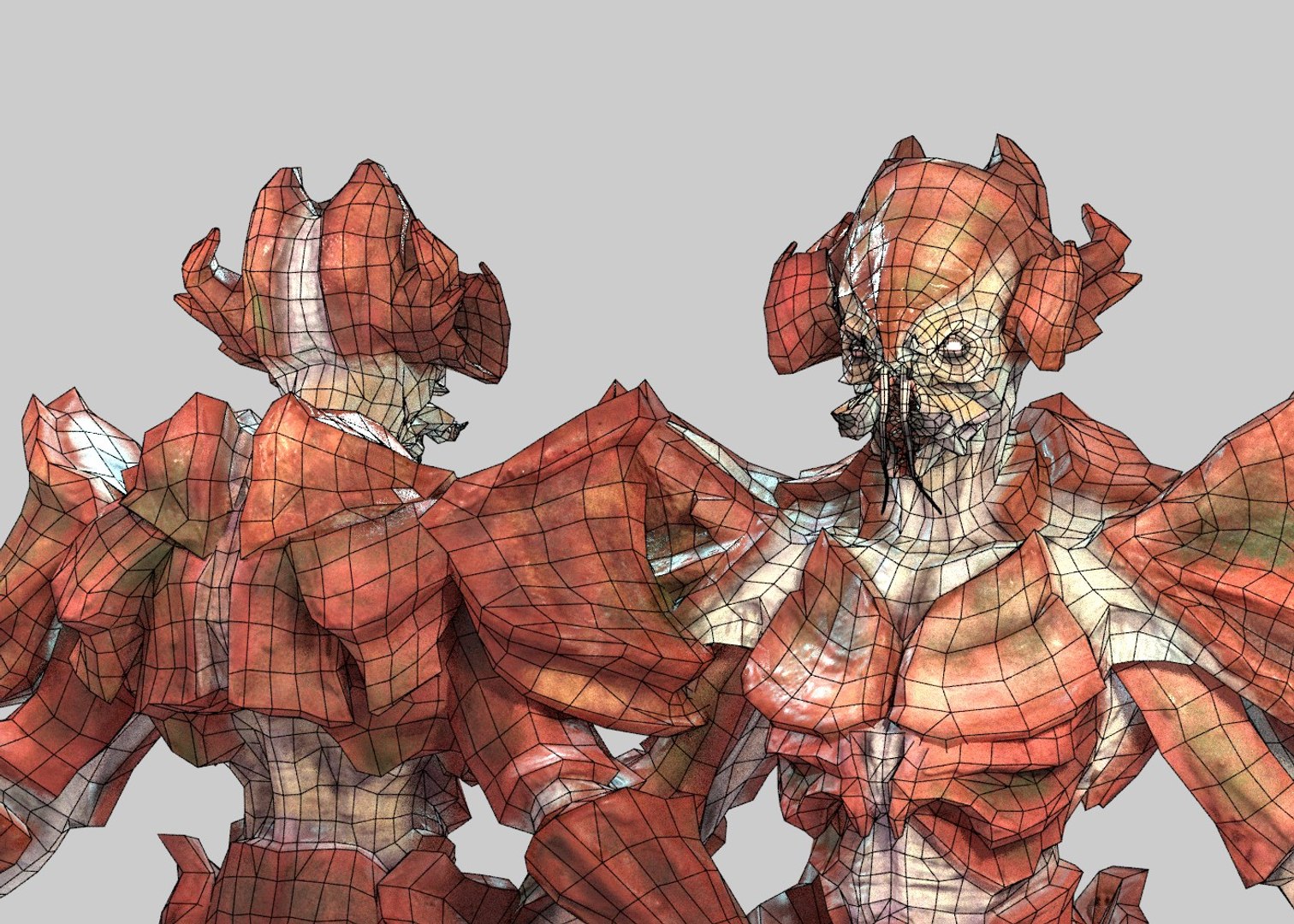 Crab Alien 3D Model - TurboSquid 1272906