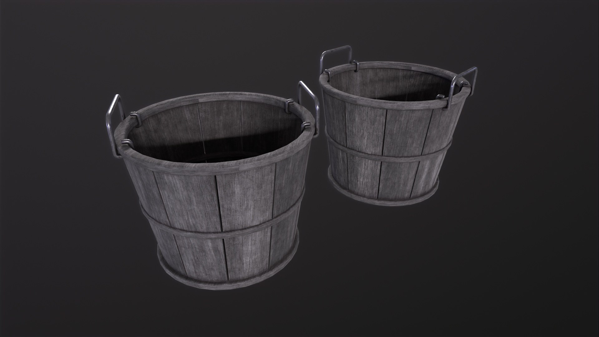 Bushel Basket 3D Model - TurboSquid 2106142