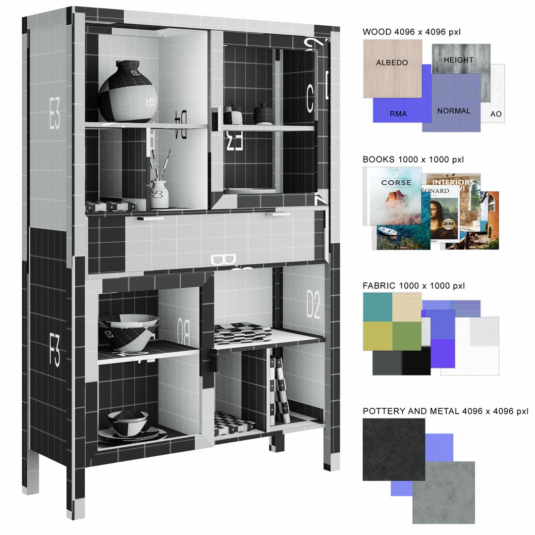 3D model Alen sideboard - TurboSquid 1856680