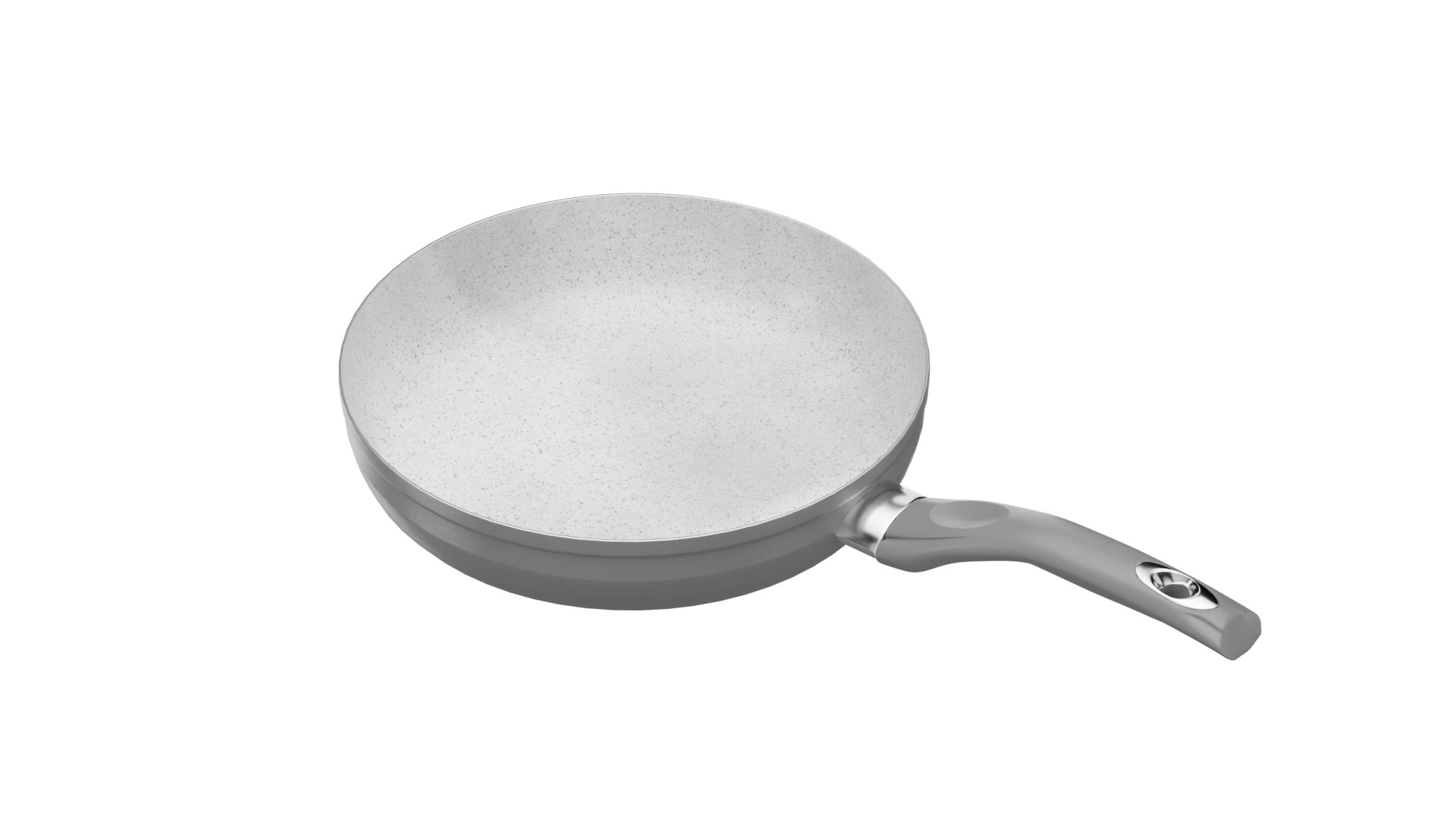 Grey Frying Pan 3D Model - TurboSquid 2290081