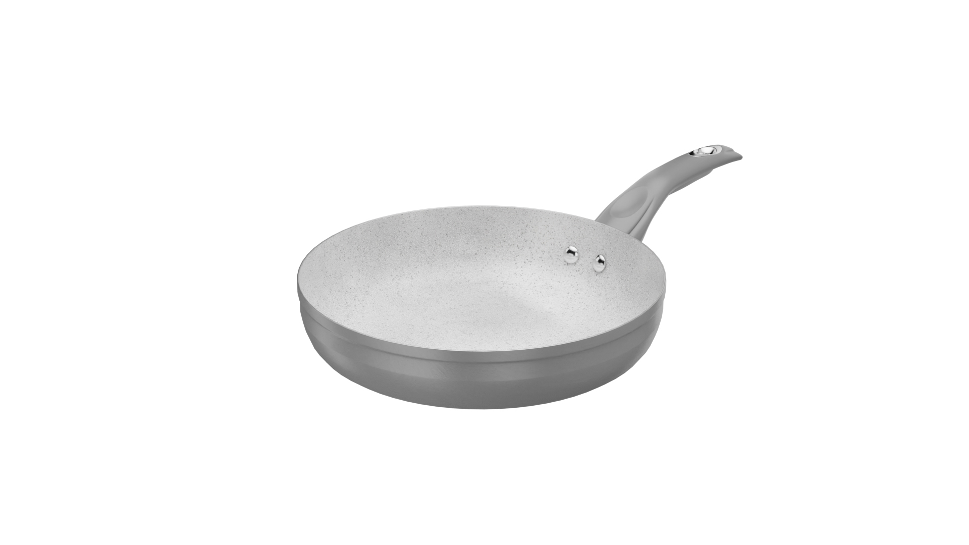 Grey Frying Pan 3D Model - TurboSquid 2290081