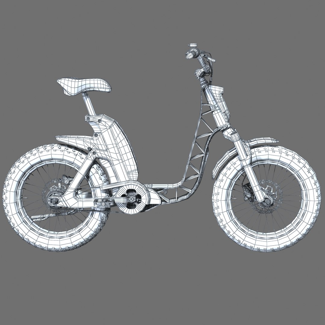 Electric Bicycle 3D model - TurboSquid 2073843