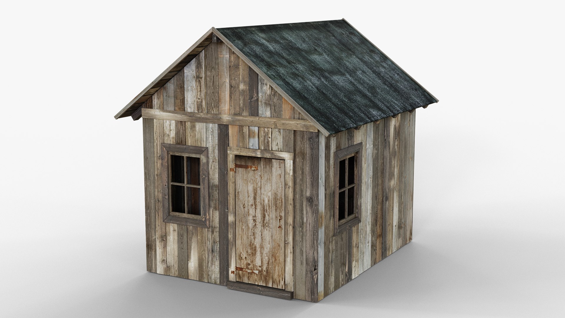 Wooden Cabin Model - TurboSquid 1571021