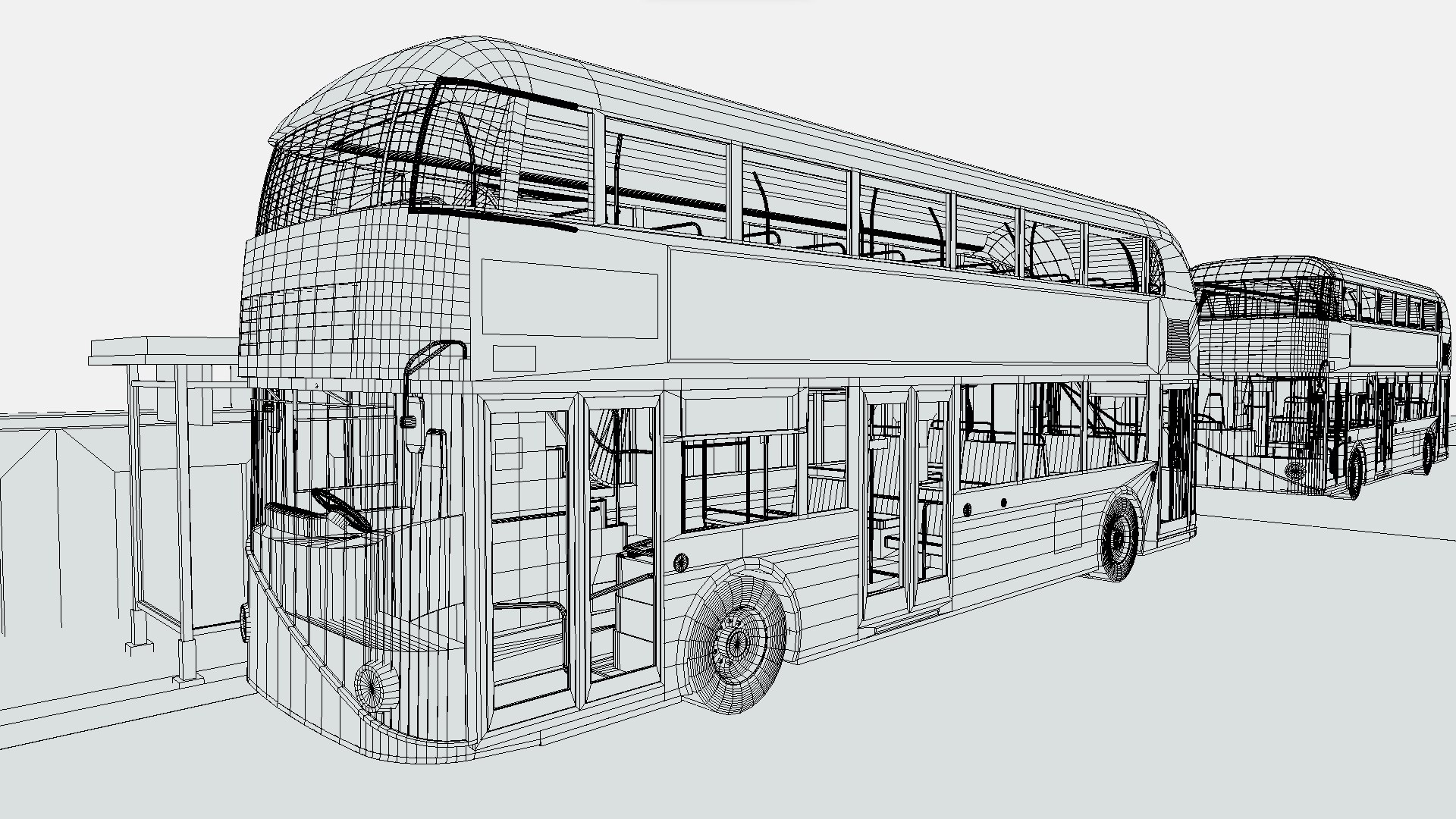 3D Red Routemaster London Bus Model - TurboSquid 2205026