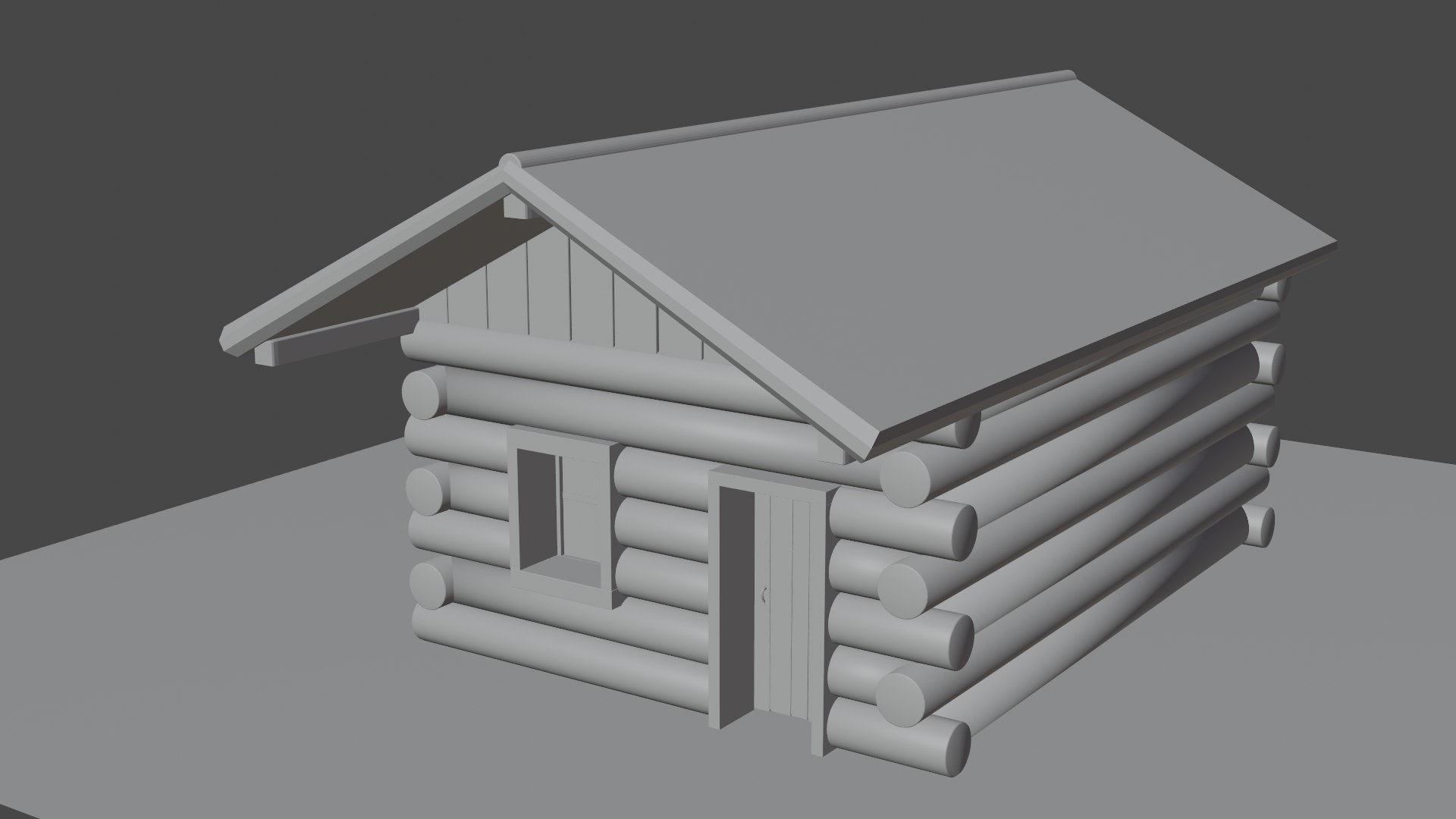 BlockCabin model - TurboSquid 1768142