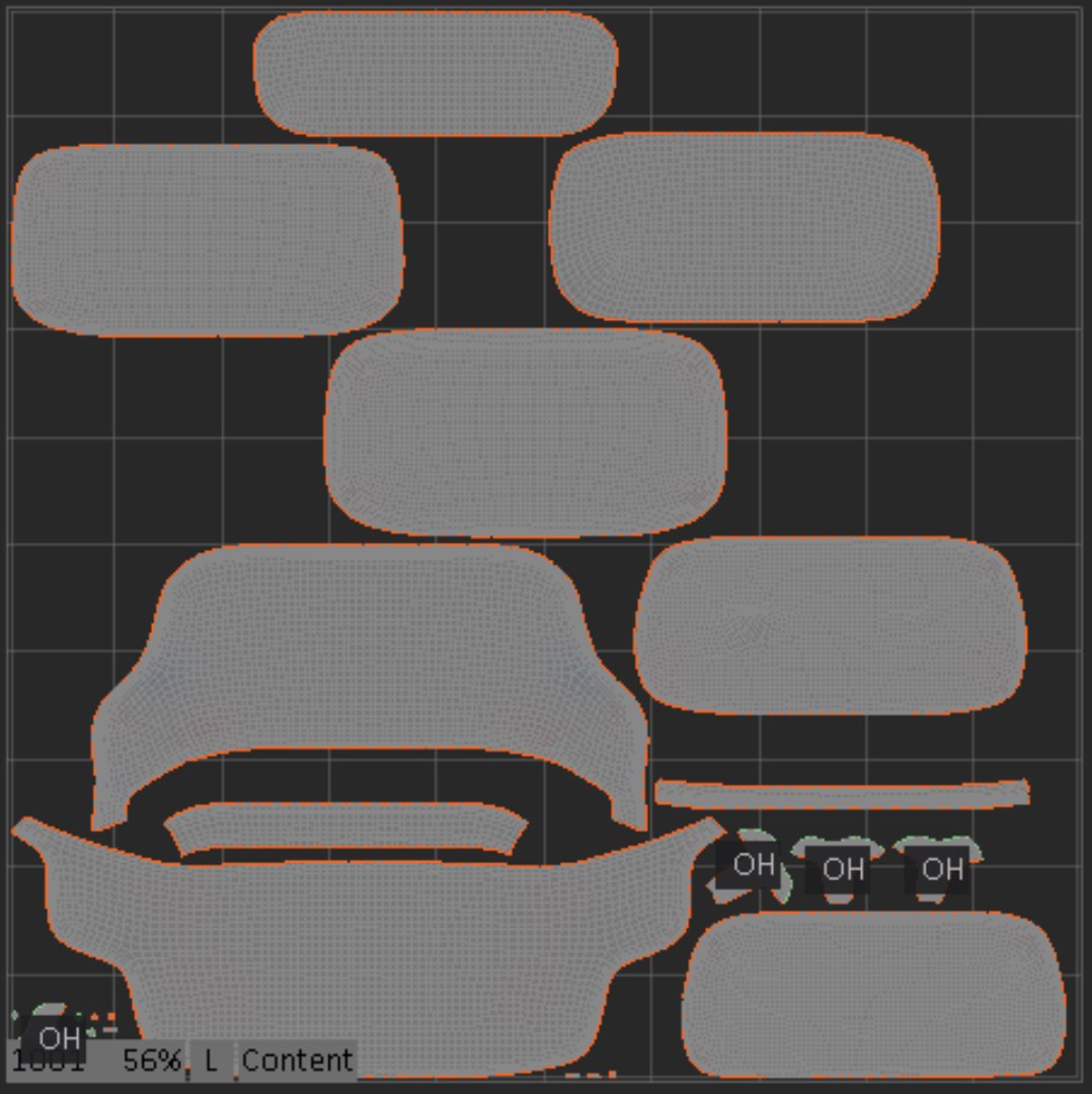 3D Model Fri Sofa - TurboSquid 2354599