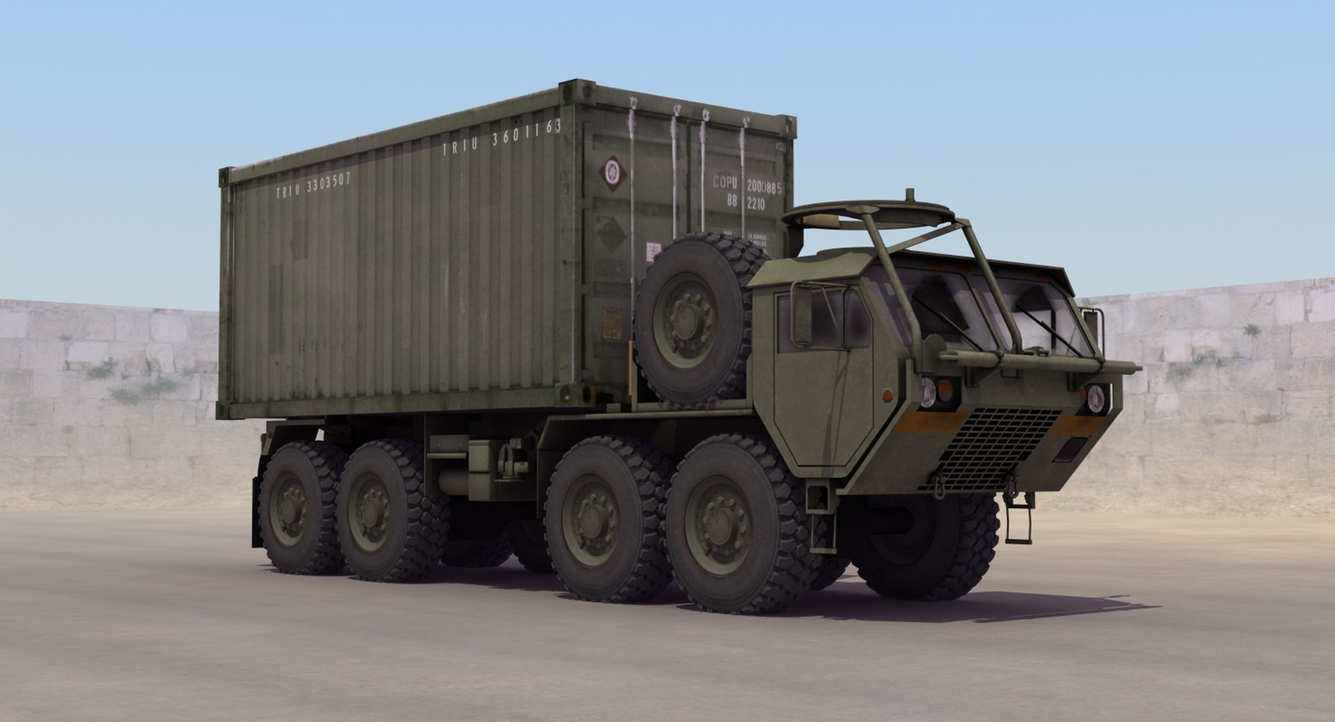 3d M977 Hemtt