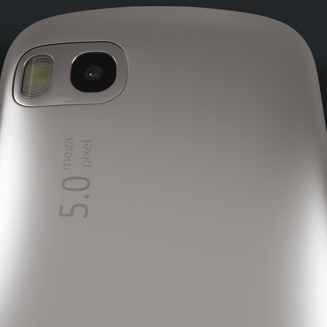 3dsmax Nokia C3-01 Metall