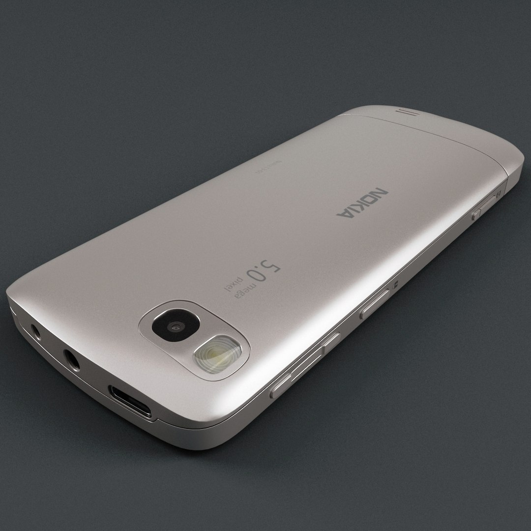 3dsmax Nokia C3-01 Metall
