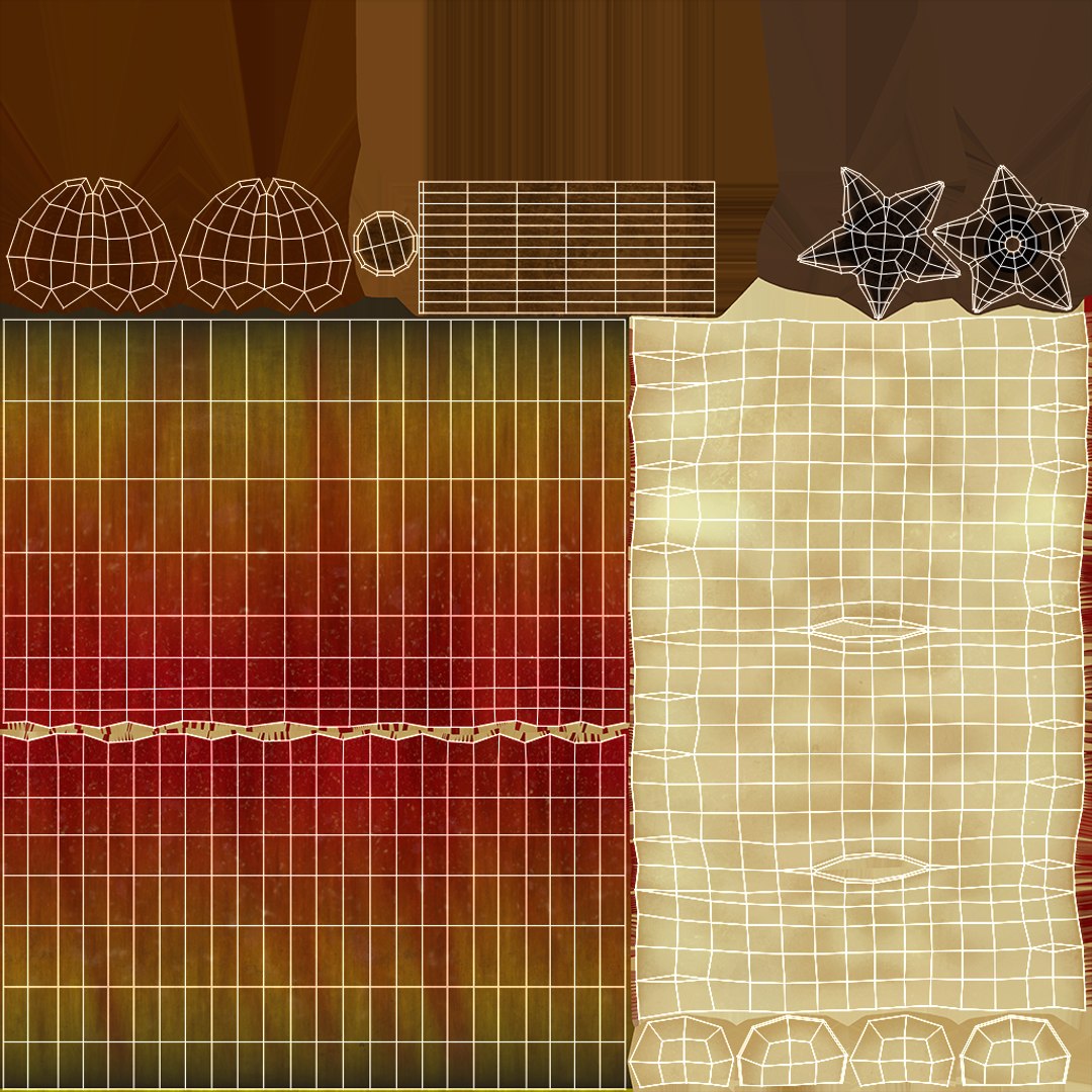 Cartoon Red Apple Core 3D Model - TurboSquid 2086526