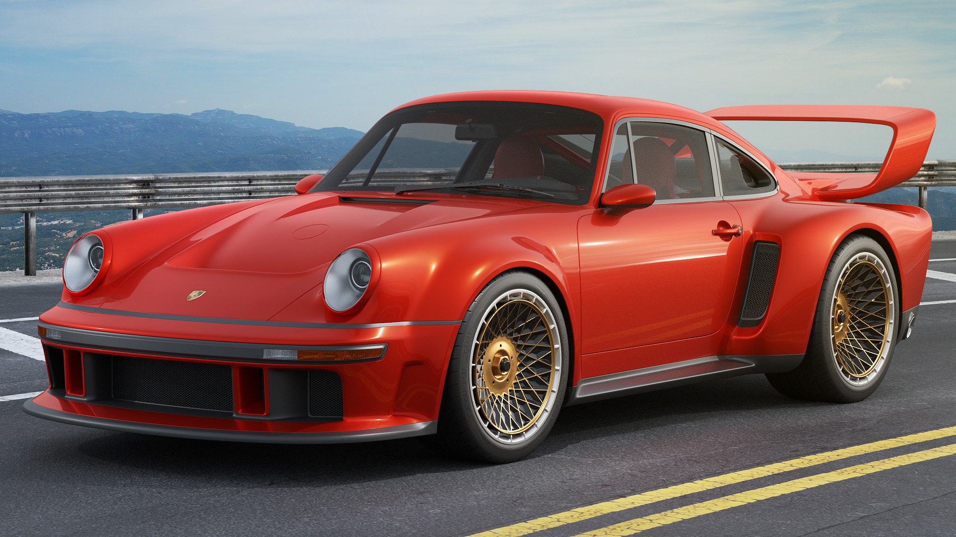 Singer 911 DLS Turbo Track 3D - TurboSquid 2354565
