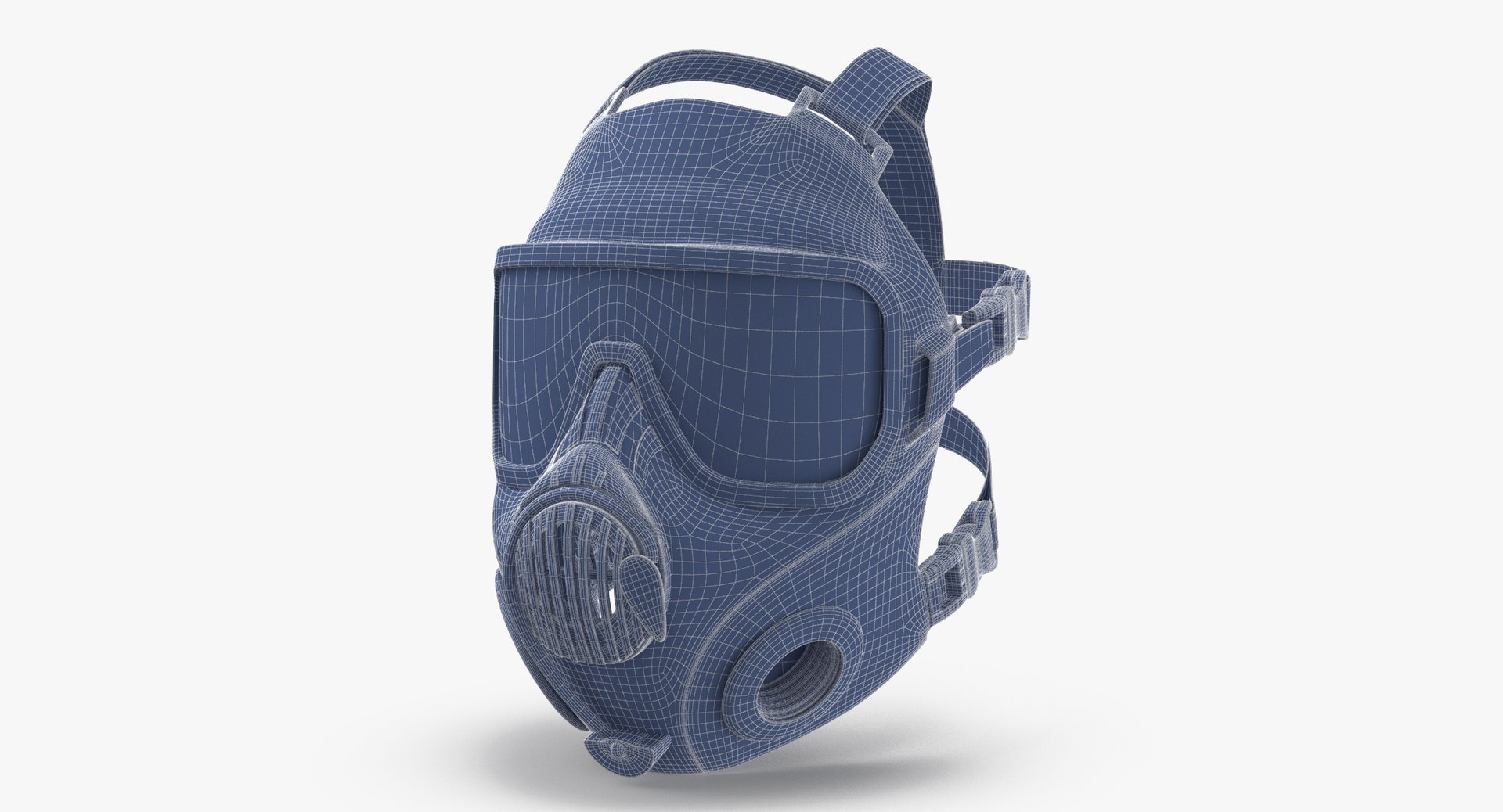 Bloody Police Riot Gear C4d