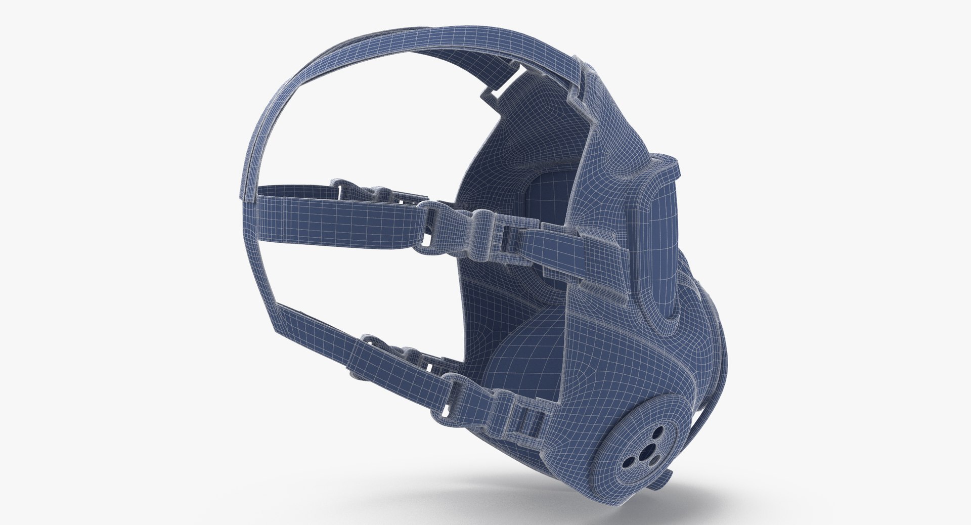 Bloody Police Riot Gear C4d