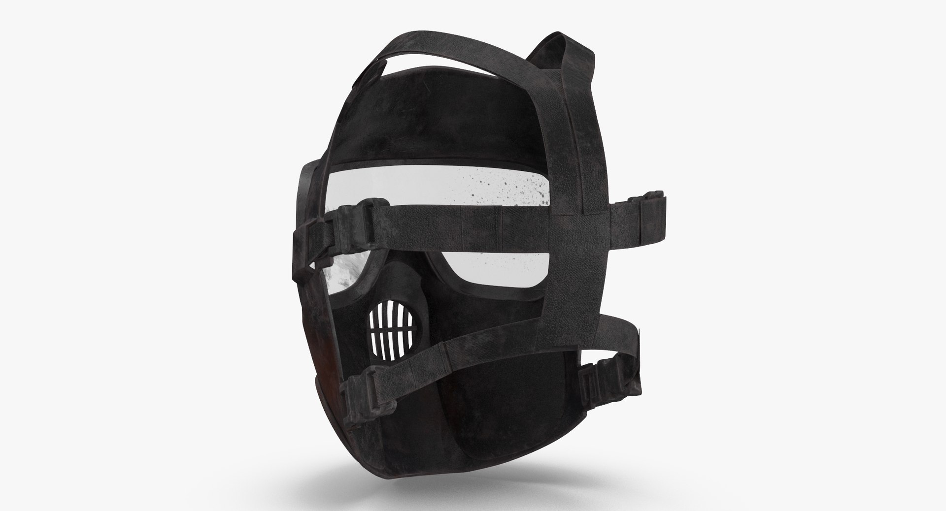 Bloody Police Riot Gear C4d