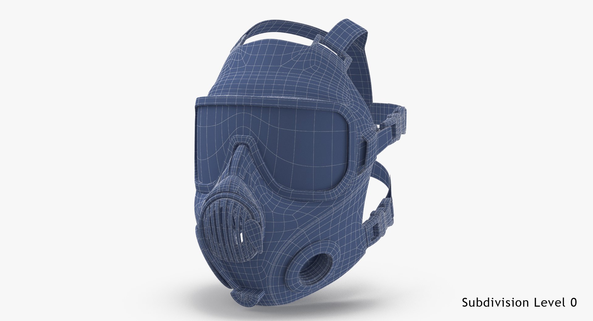 Bloody Police Riot Gear C4d