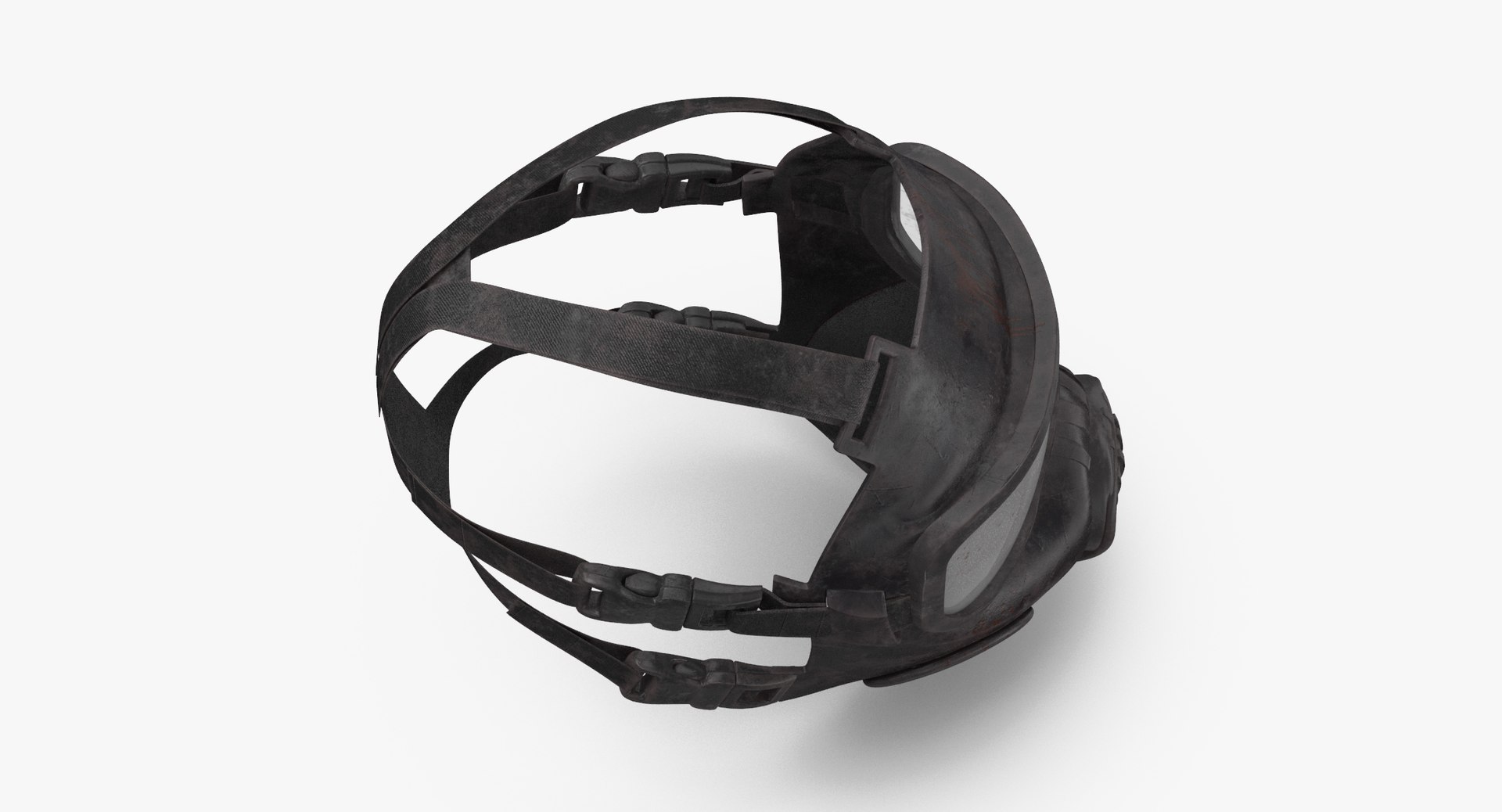 Bloody Police Riot Gear C4d