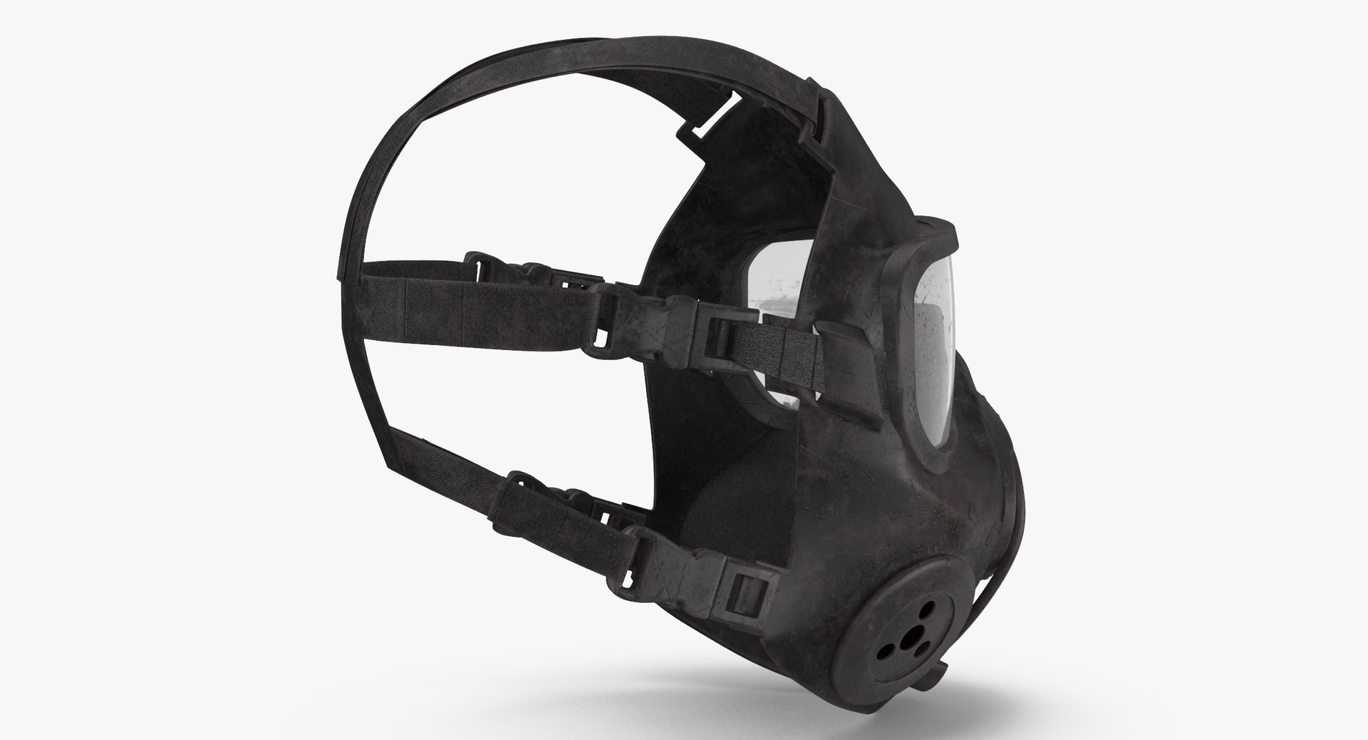 Bloody Police Riot Gear C4d