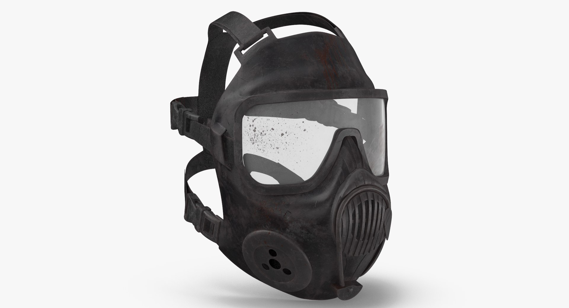 Bloody Police Riot Gear C4d