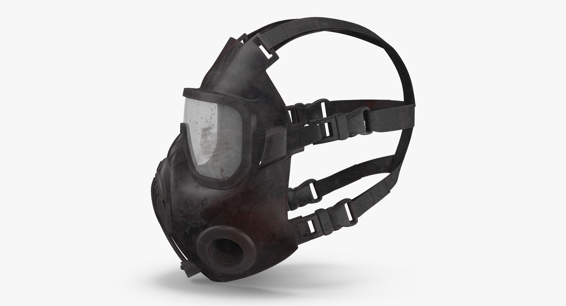 Bloody Police Riot Gear C4d