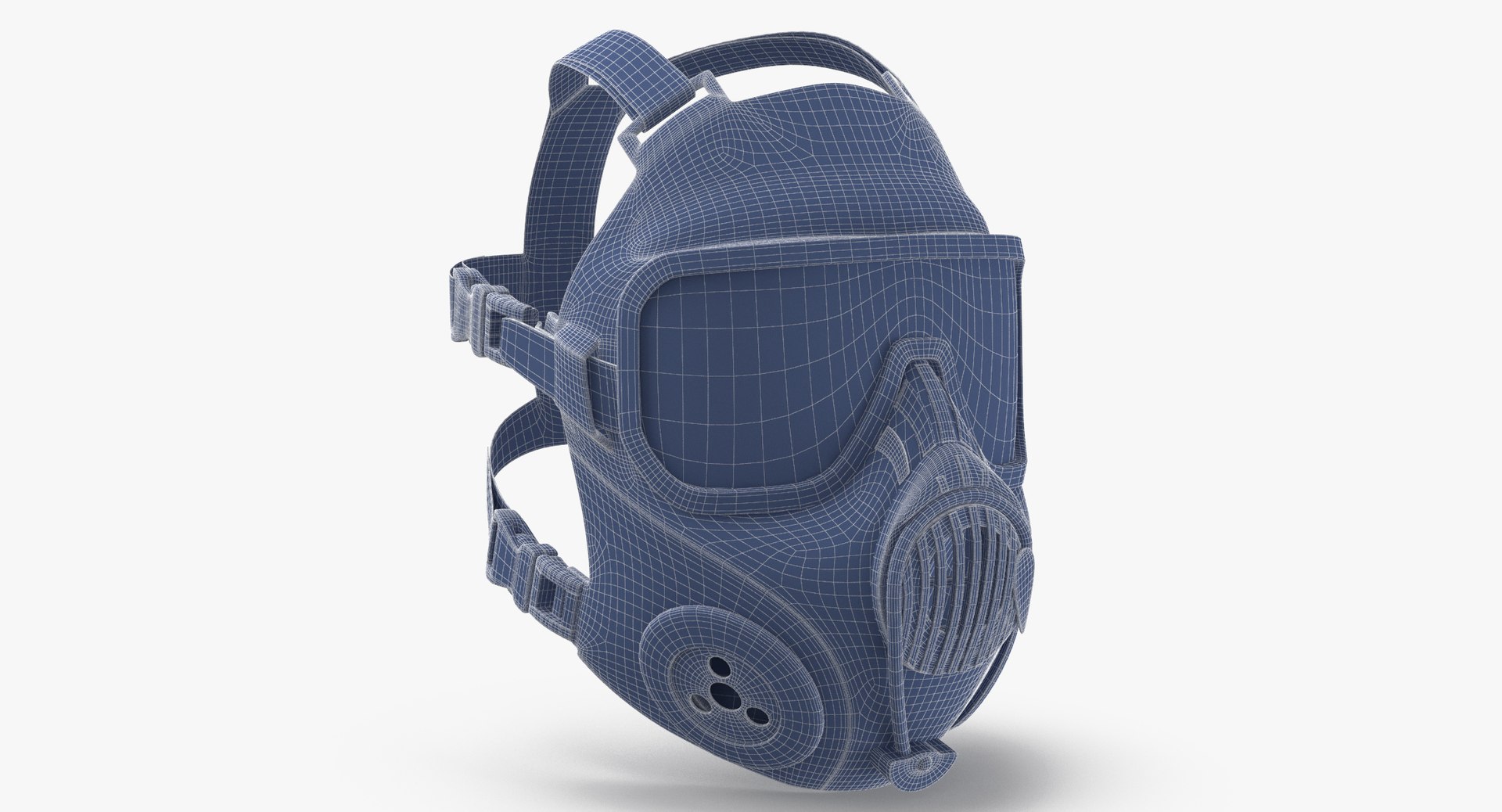 Bloody Police Riot Gear C4d