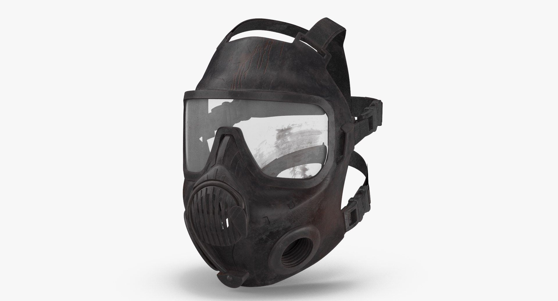 Bloody Police Riot Gear C4d