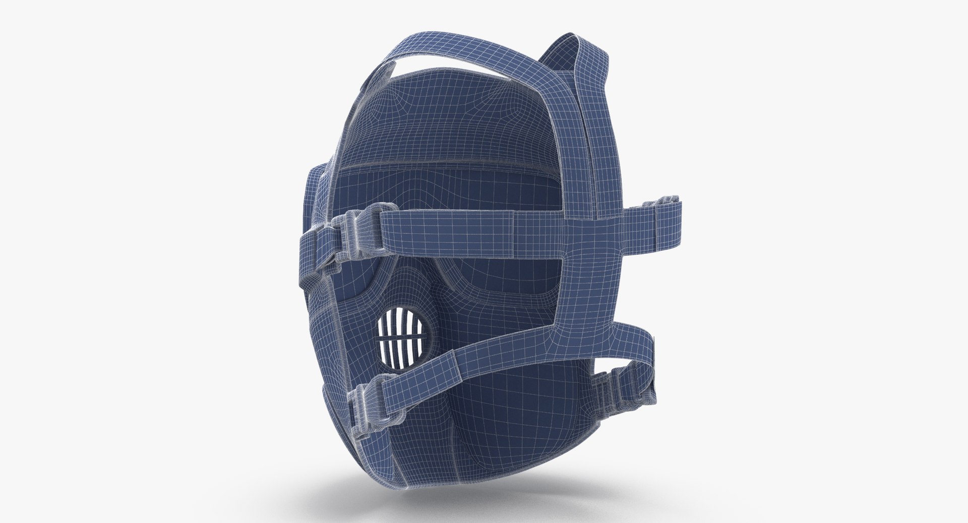 Bloody Police Riot Gear C4d