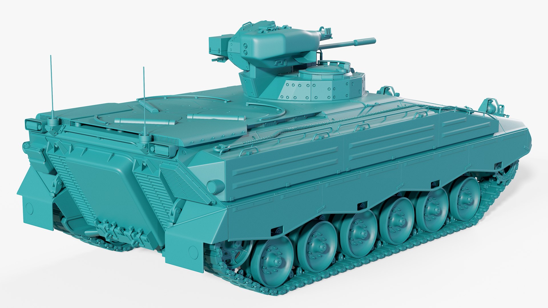 Marder 1a3 3D model - TurboSquid 2107766