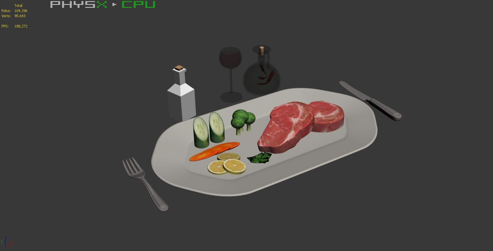 3d Model Beef