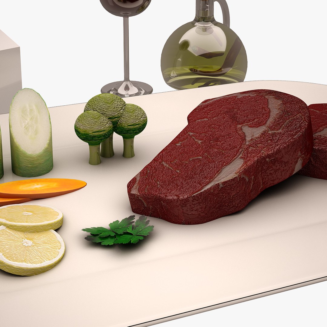 3d Model Beef