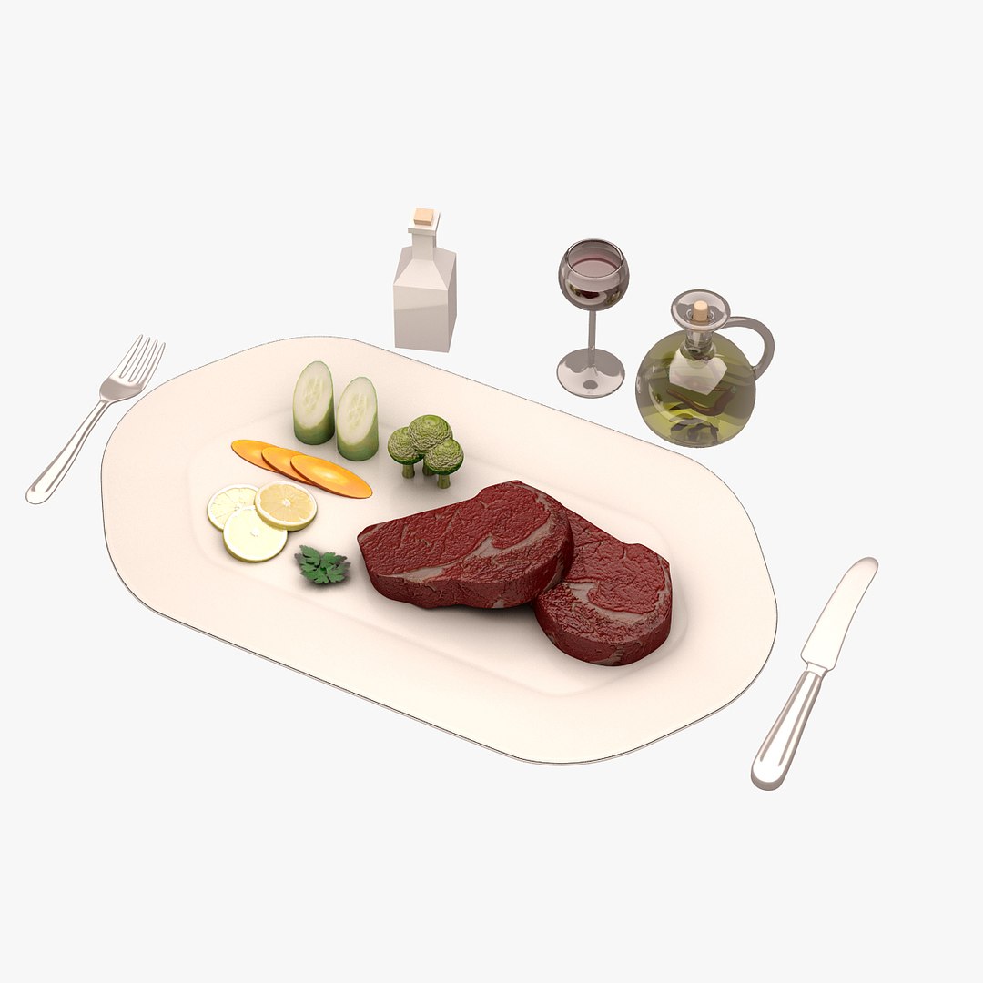 3d Model Beef