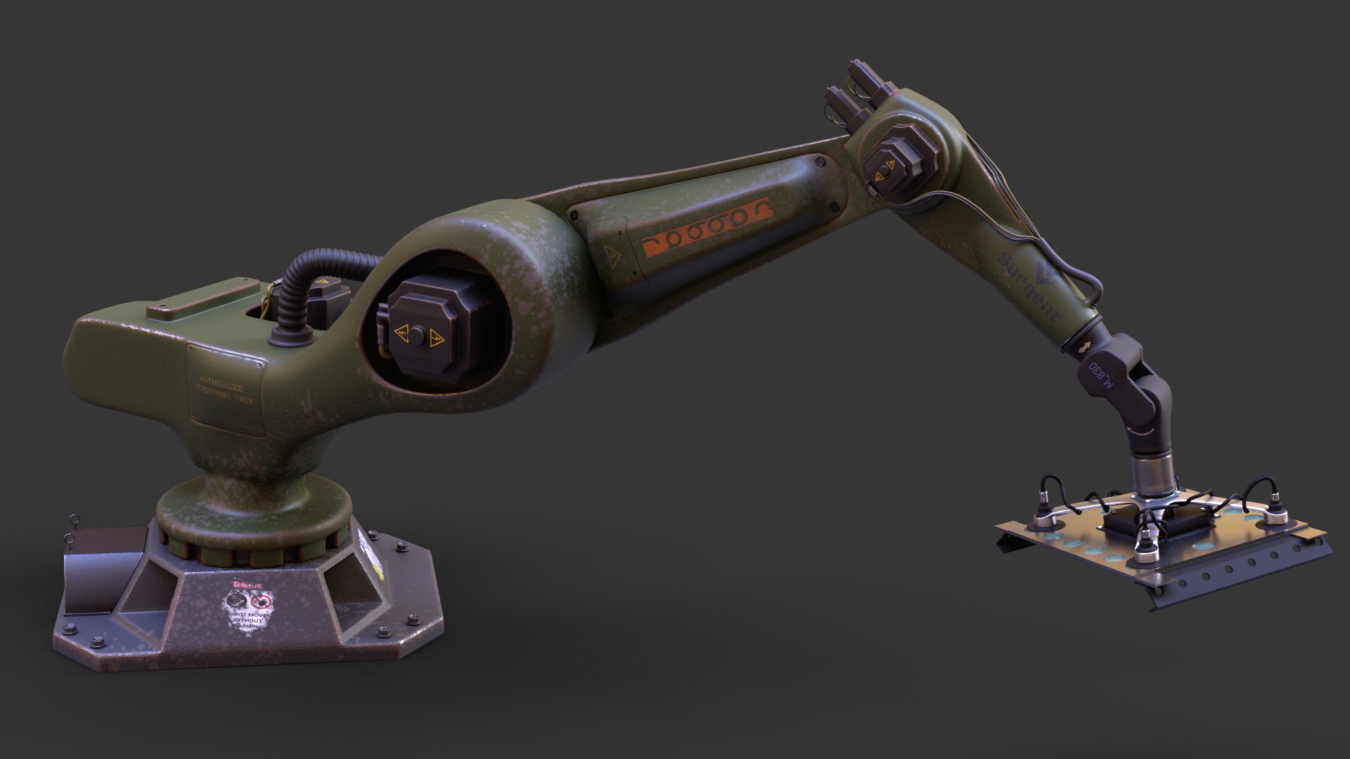 Roboticarm 3D Model - TurboSquid 2355107