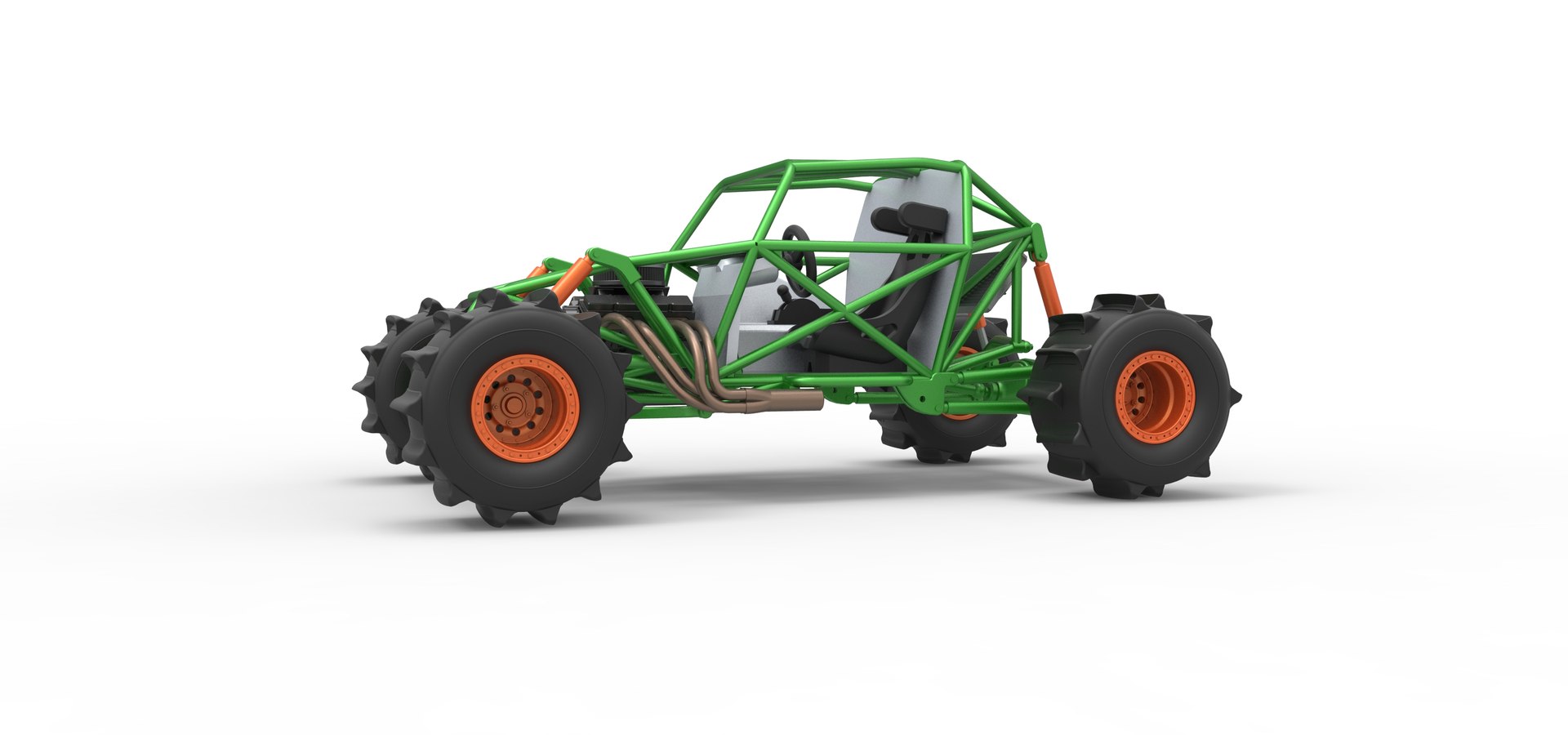 Diecast Formula Off Road Version 2 Base Scale 1 To 25 3D Model ...