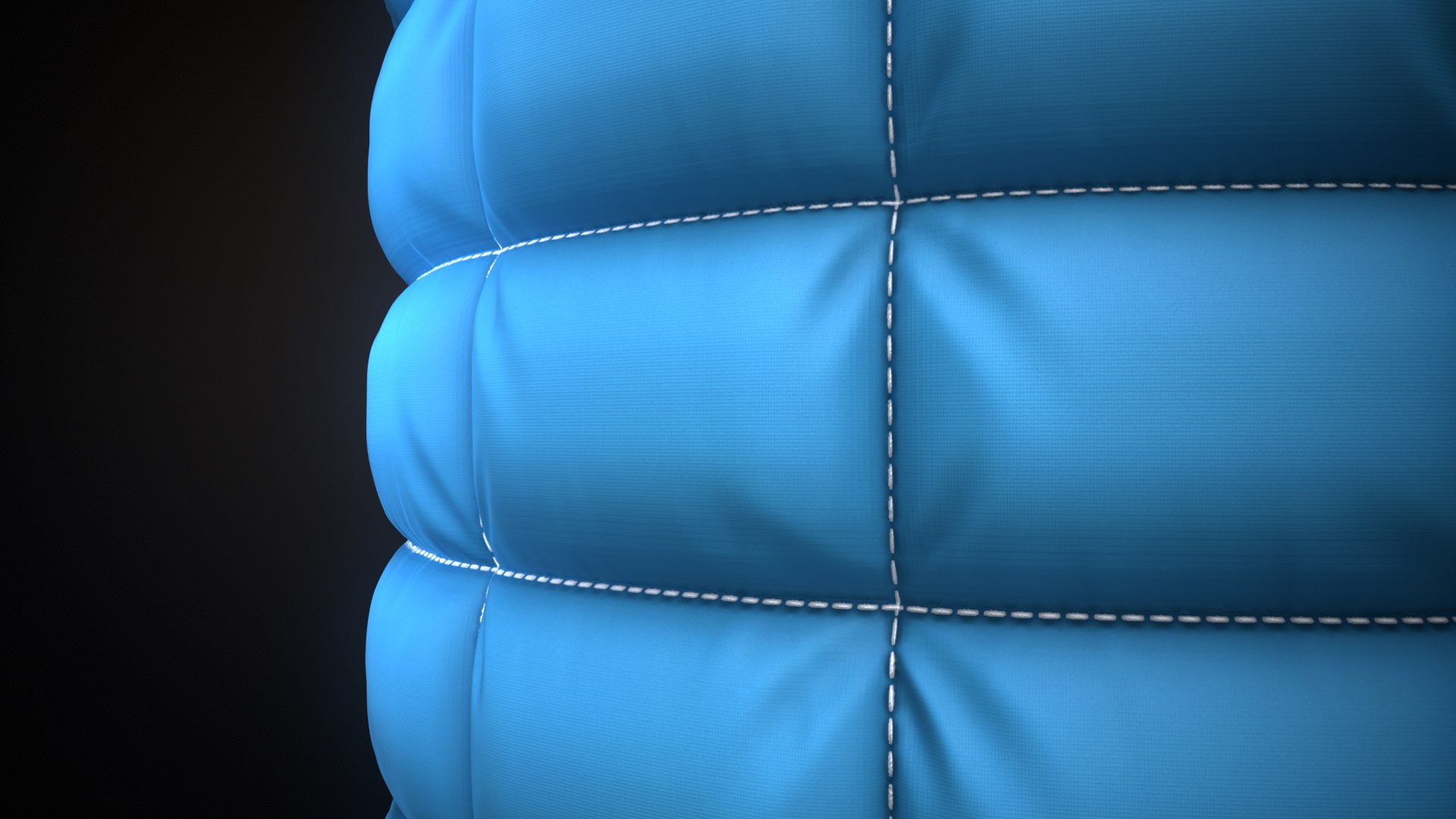 3D Soft Stitched Wall Seamless Customizable PBR Material Textures ...