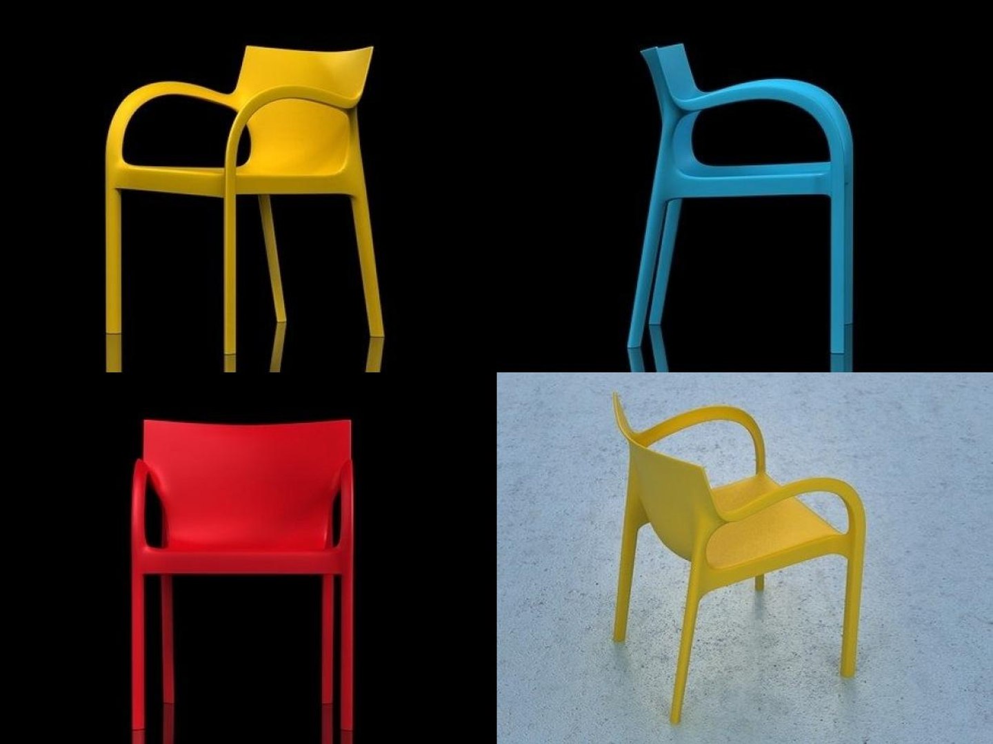 Poppy Star 3D Model - TurboSquid 1181875