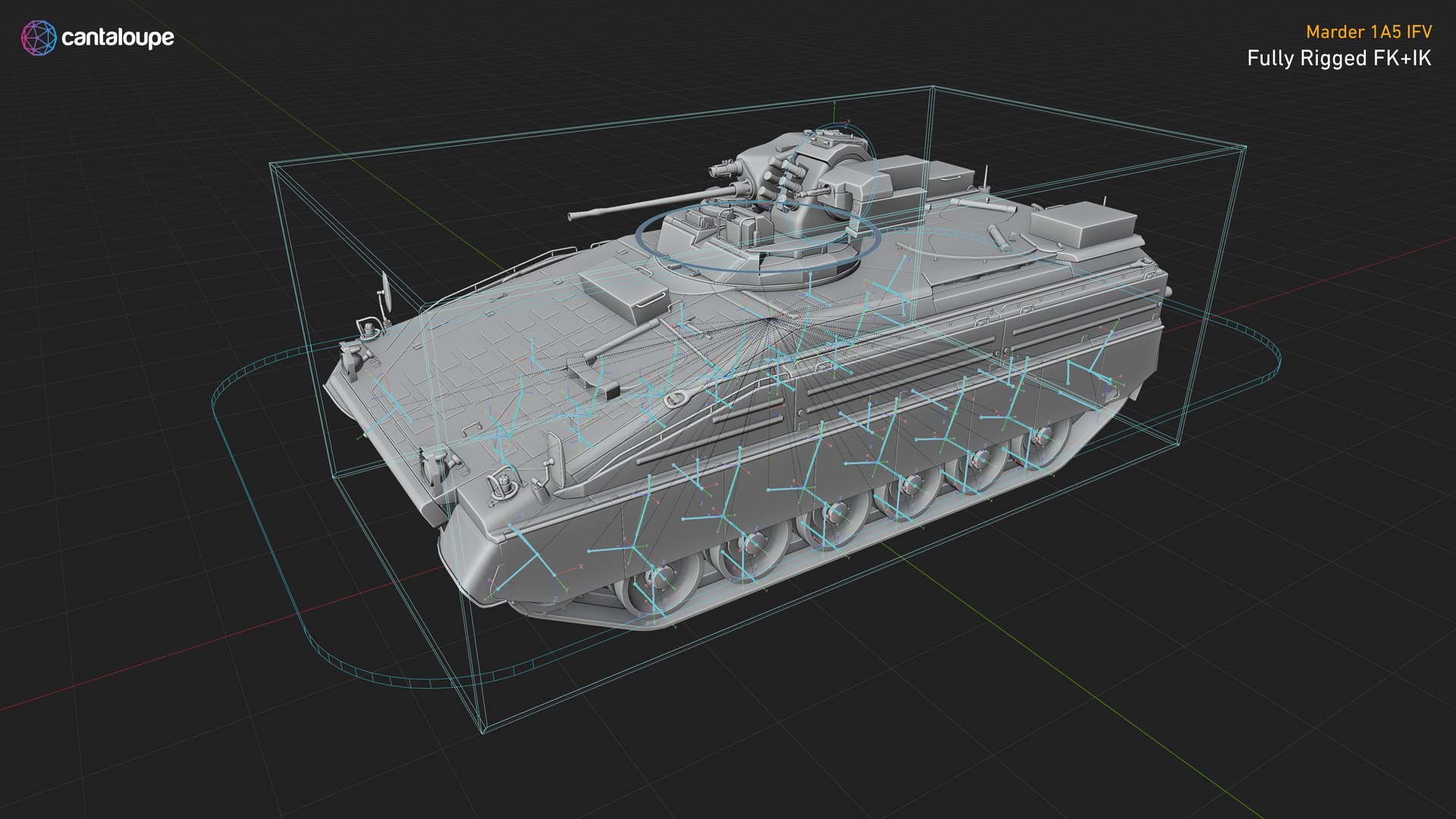 Marder 1A3A5 IFV 3D Model - TurboSquid 2081254
