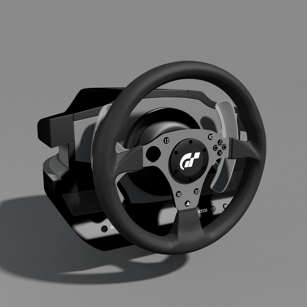 thrustmaster g500 racing wheel 3d
