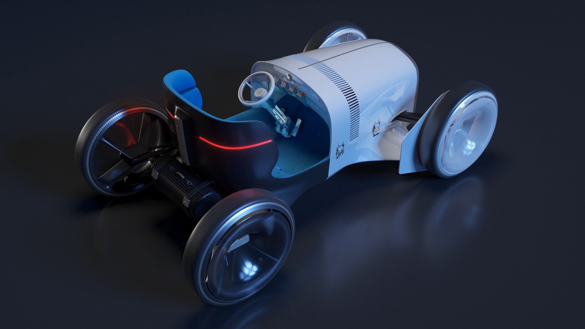 3D Vision Simplex Car Concept - TurboSquid 1691122