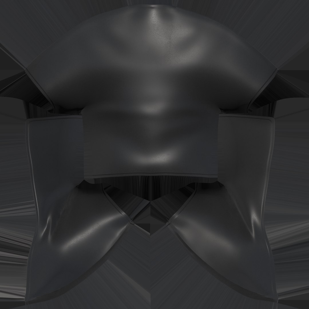 Retro Black Leather Bolero 3D model - TurboSquid 2076058