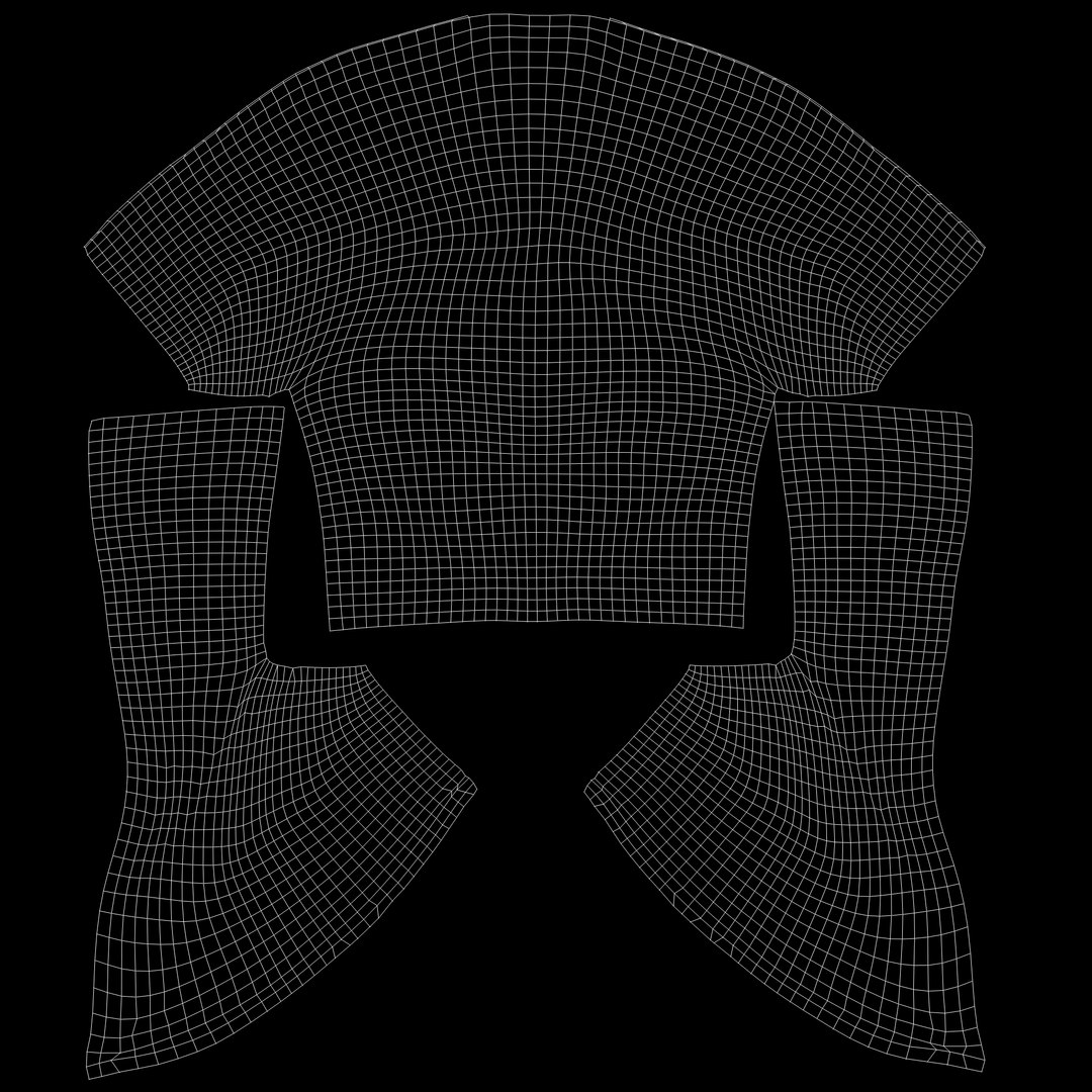Retro Black Leather Bolero 3D model - TurboSquid 2076058