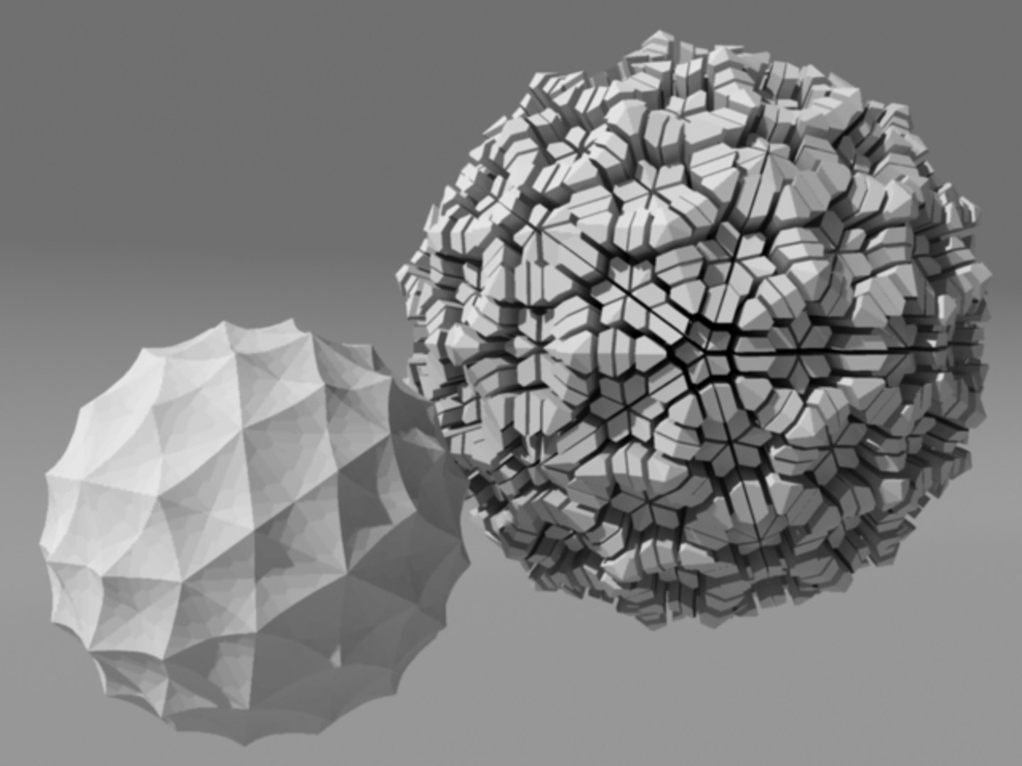 3d Voronoi Tesselation Model
