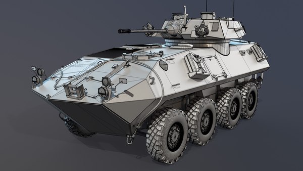 Scout lav-25 3D model - TurboSquid 1301745