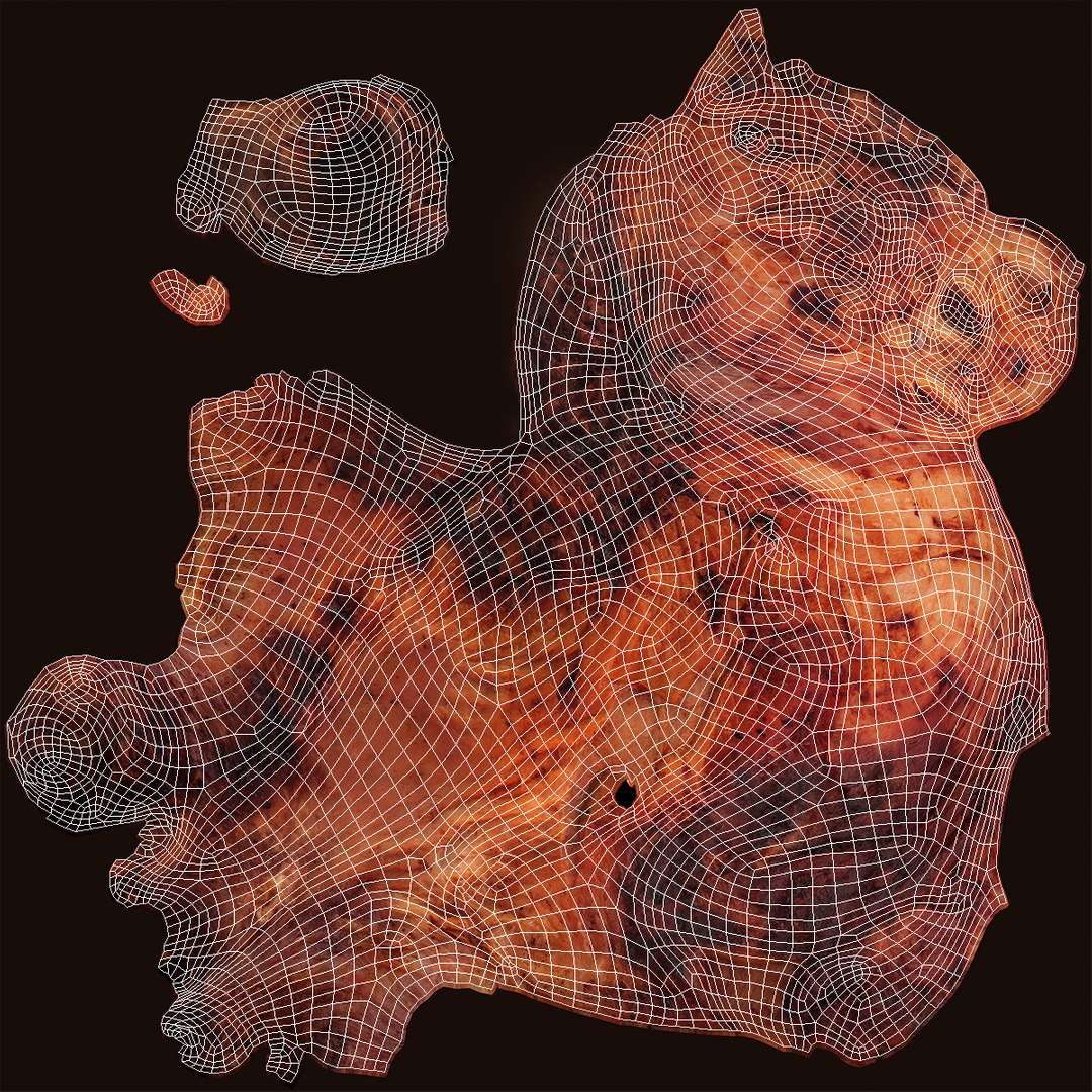 Roasted Turkey Leg 3D Model - TurboSquid 1214078